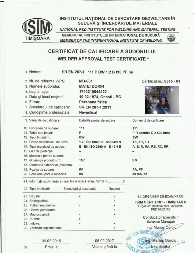 111 certificate | PDF