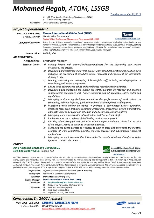 Mohamed Hegab CV111 | PDF