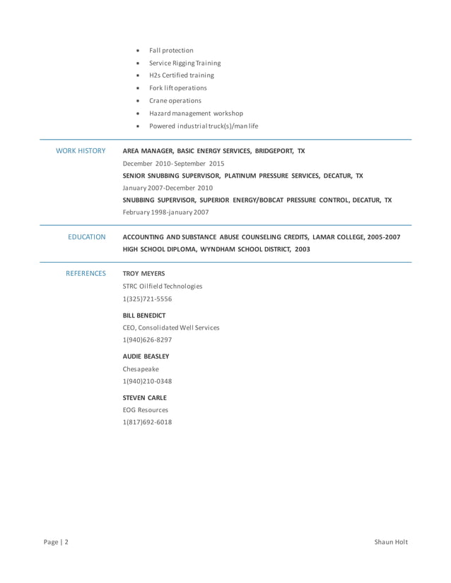 Shaun Resume | DOCX