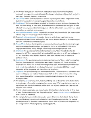 50 points from the book_How Google tests Software | PDF | Web ...