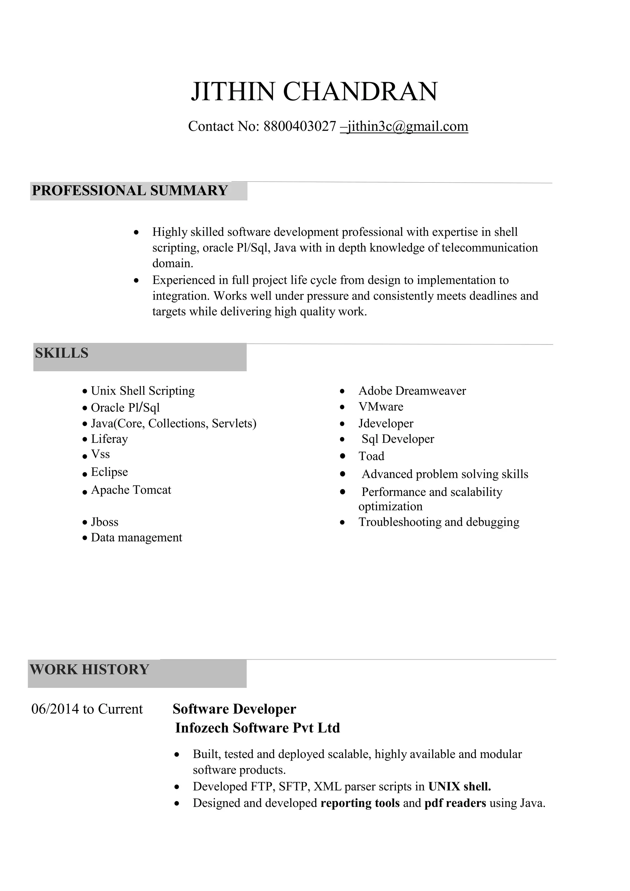 JITHIN CHANDRAN | PDF