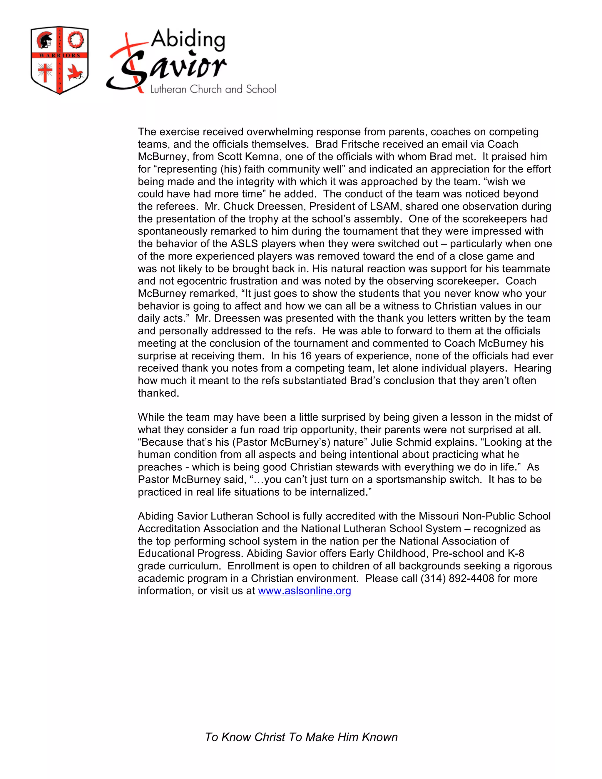 SportsmanshipAward2015 | PDF