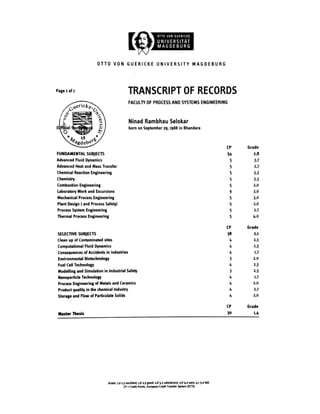 Masters Documents | PDF