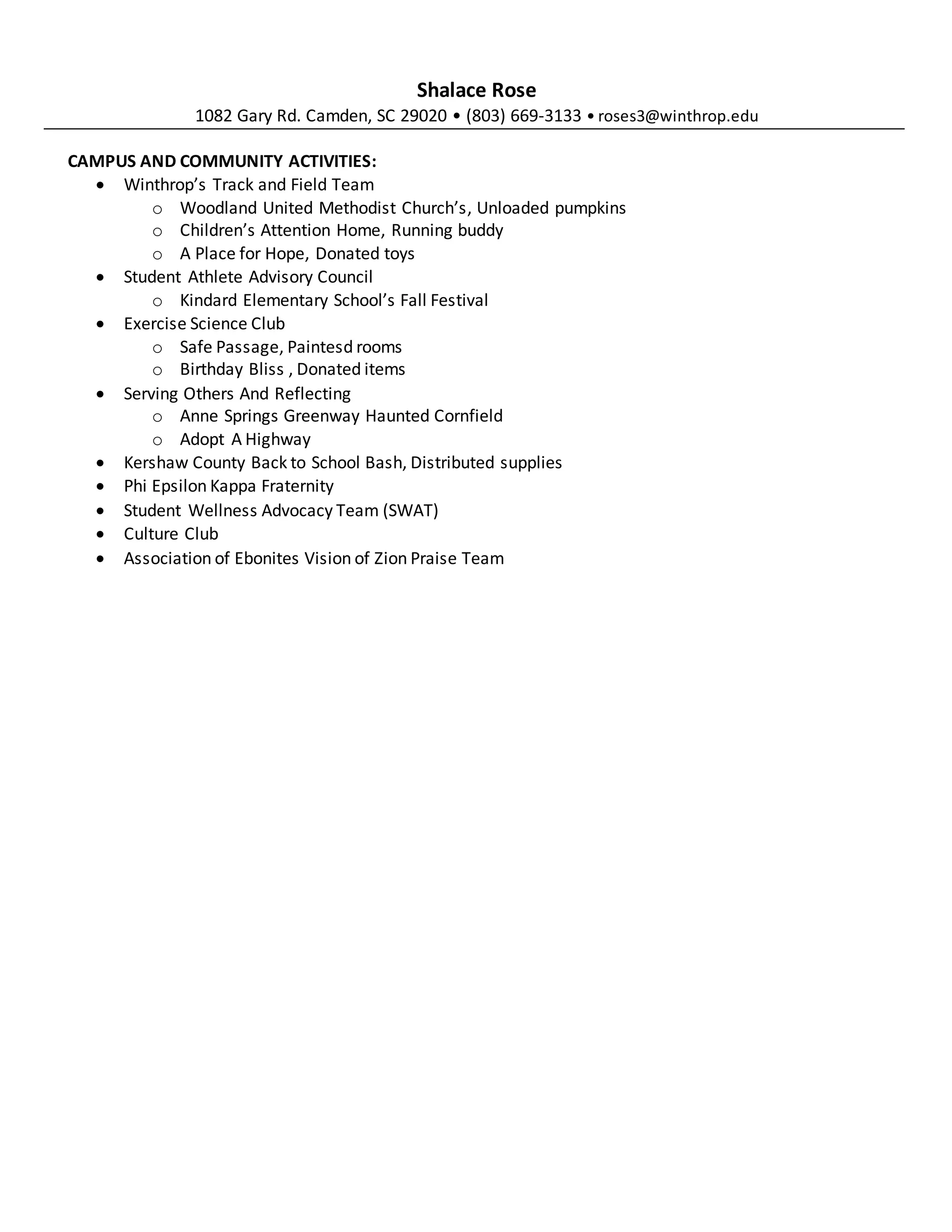 S.R. Resume (updated) | DOCX