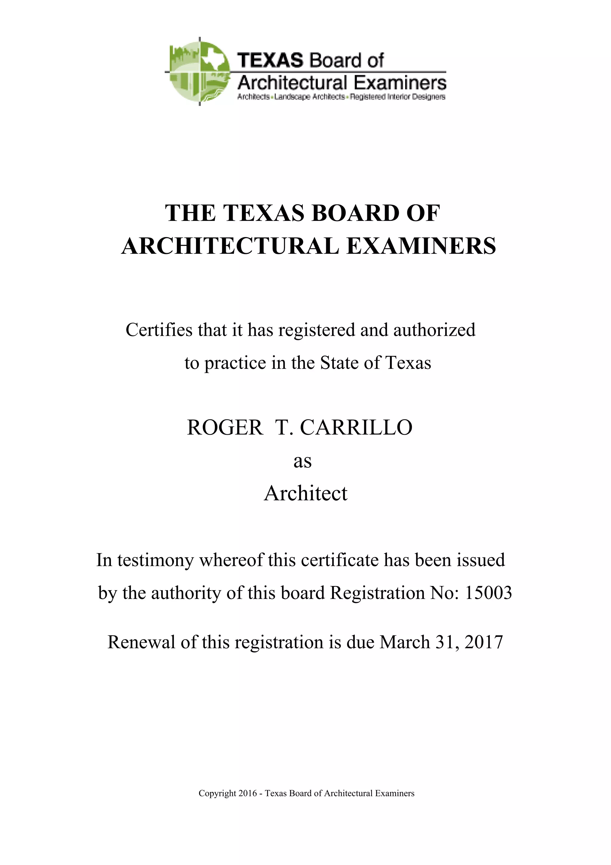TEXAS LICENSE 2017 copy | PDF