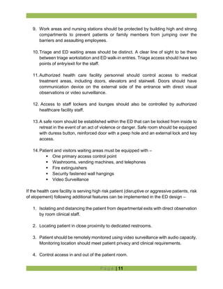 Behavioral health patient borading in the ED | PDF