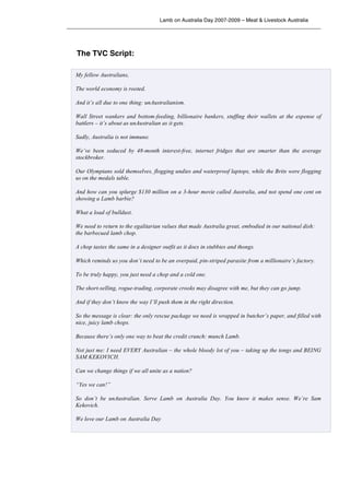 Effies 2008 - MLA | PDF | Business | Business and Finance