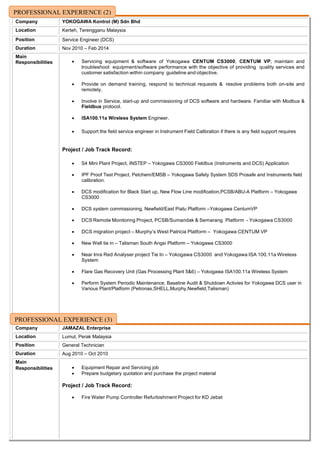 AzriARUP_Resume_APR1 | PDF | Civil Engineering Industry | Industries