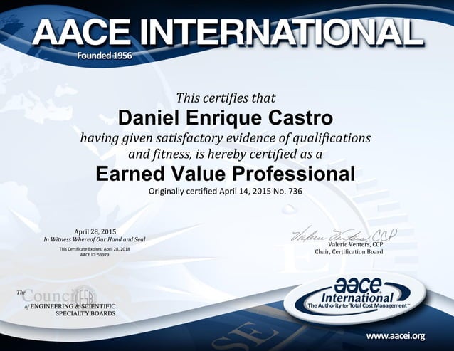 59979 EVP Certification | PPT