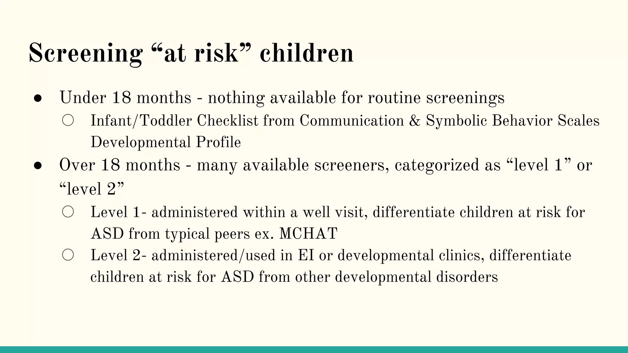 Autism Spectrum Disorder (ASD) Presentation | PDF