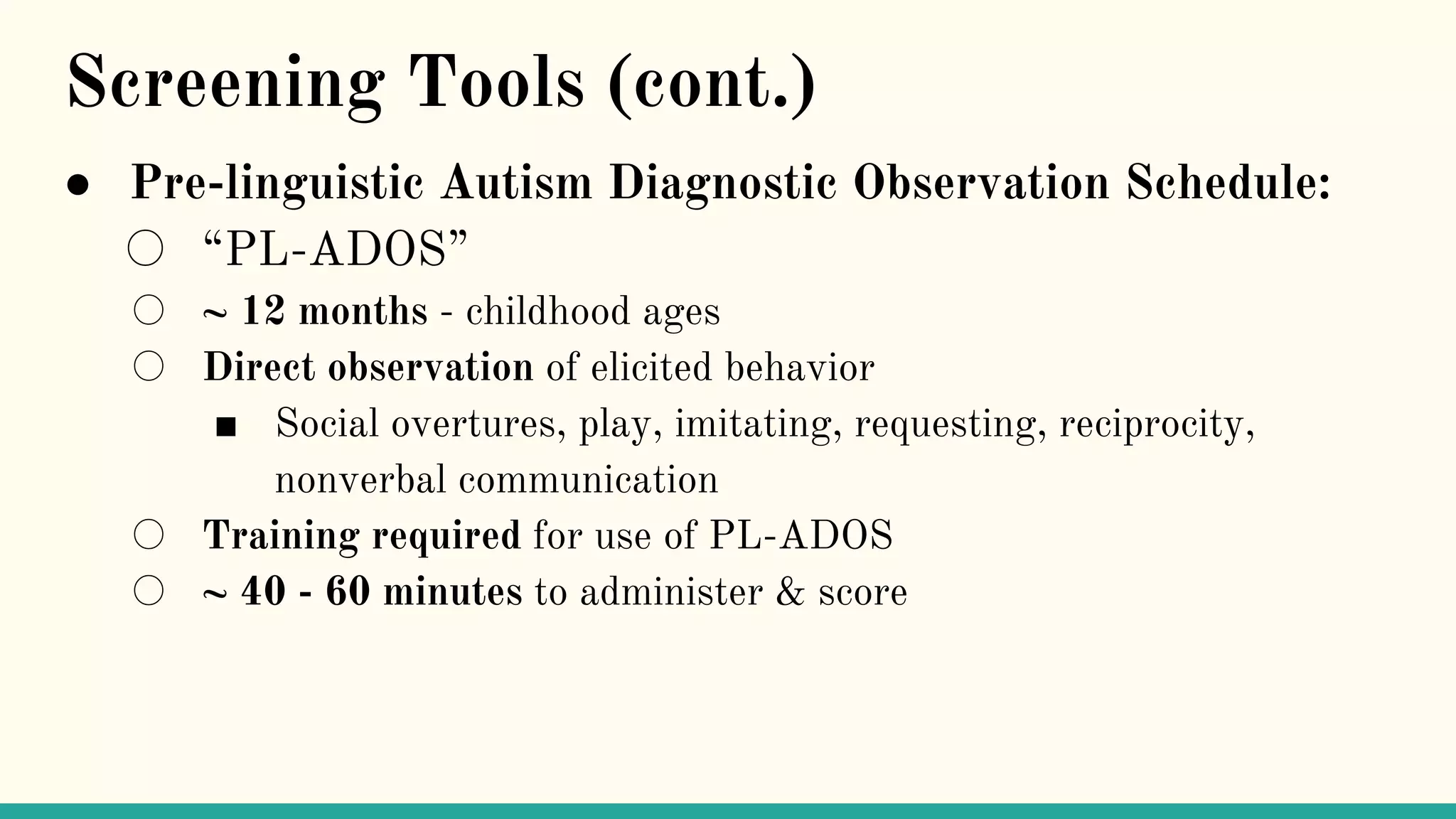 Autism Spectrum Disorder (ASD) Presentation | PDF