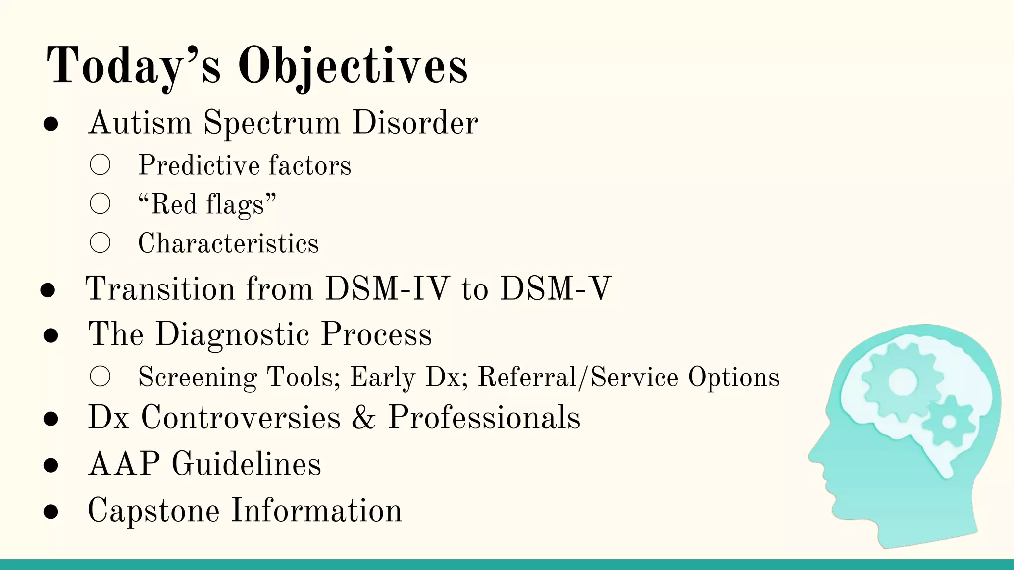 Autism Spectrum Disorder (ASD) Presentation | PDF