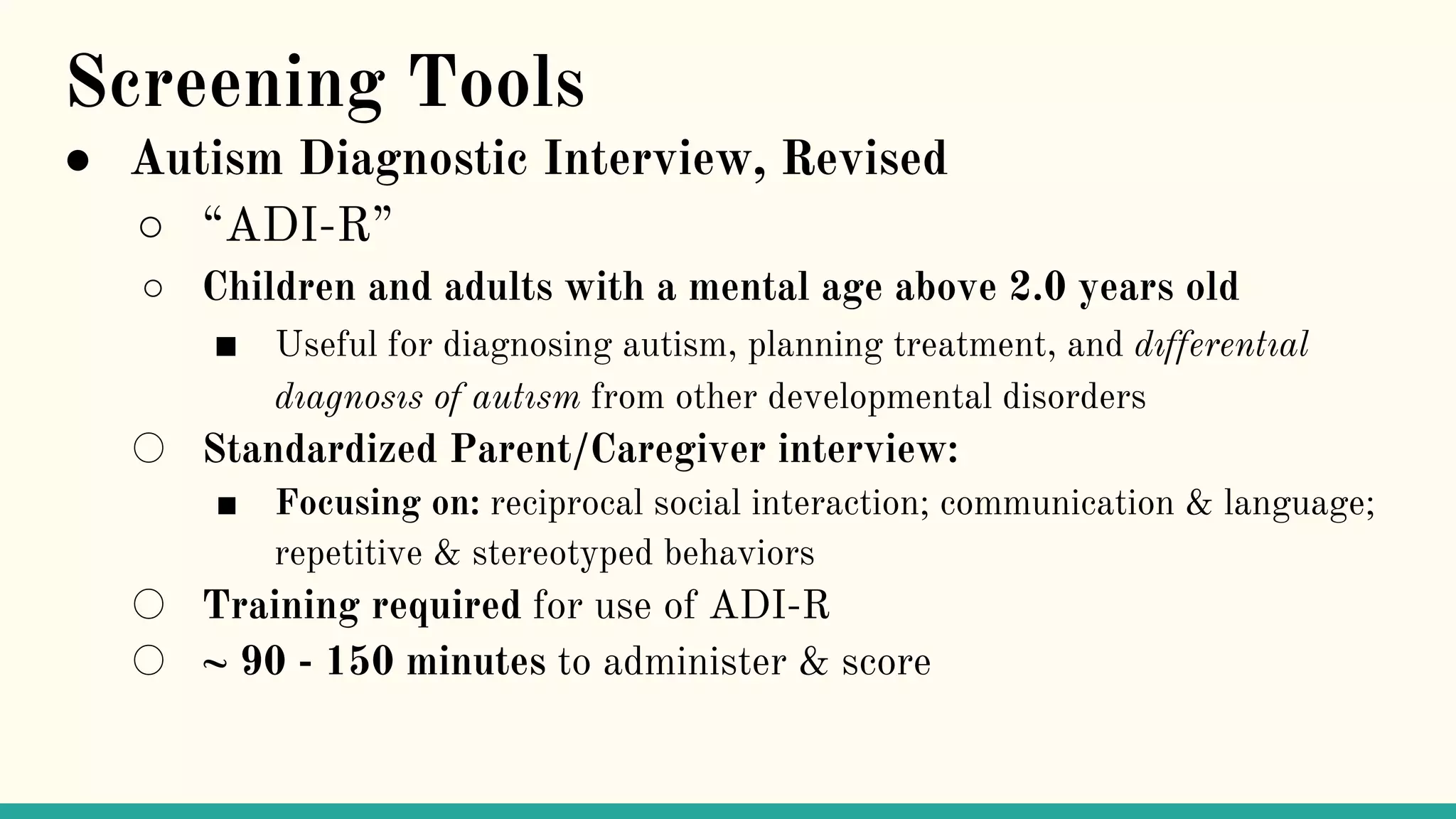 Autism Spectrum Disorder (ASD) Presentation | PDF