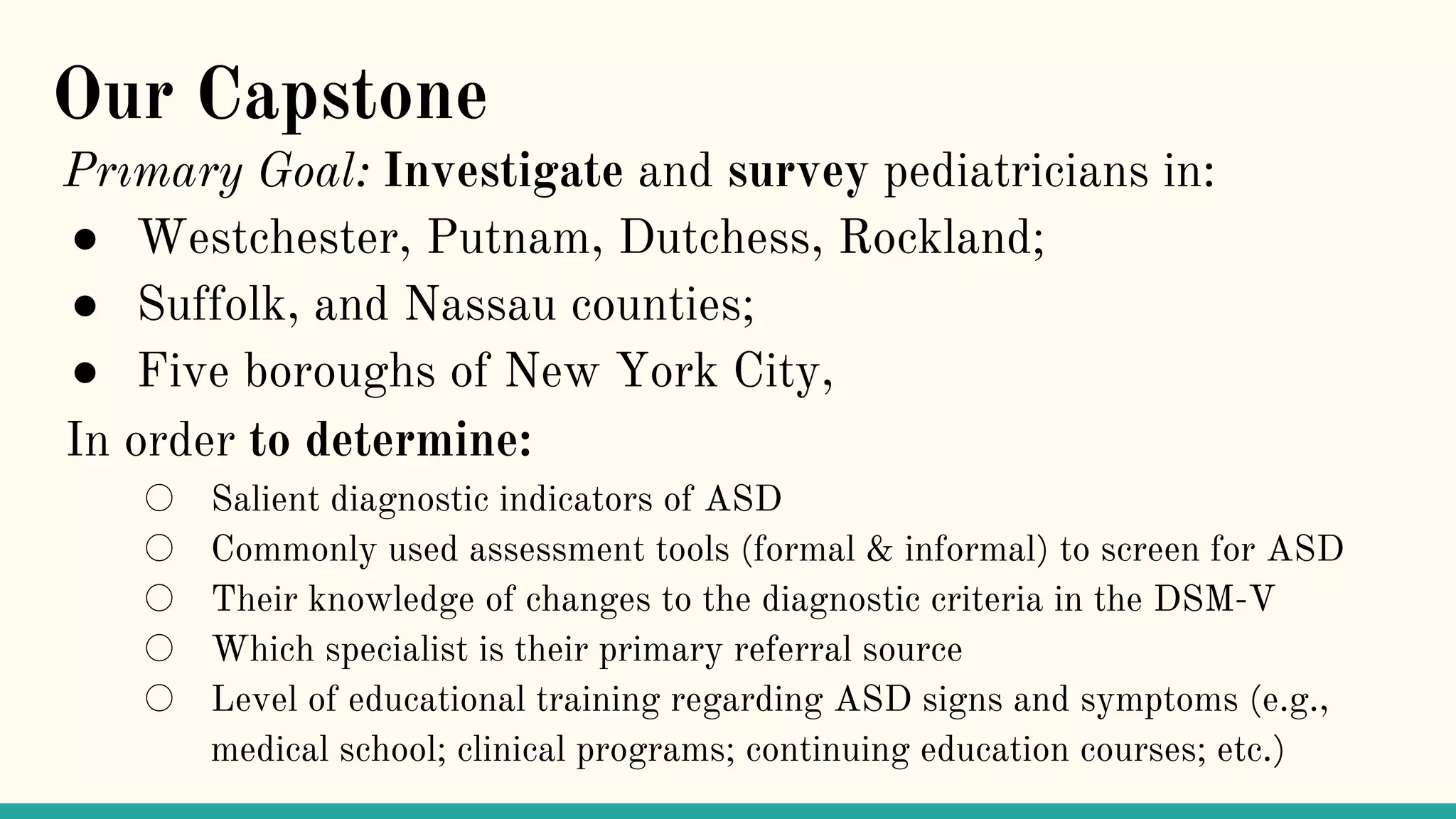 Autism Spectrum Disorder (ASD) Presentation | PDF