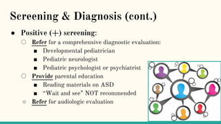 Autism Spectrum Disorder (ASD) Presentation | PDF