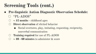 Autism Spectrum Disorder (ASD) Presentation | PDF