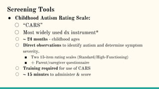 Autism Spectrum Disorder (ASD) Presentation | PDF