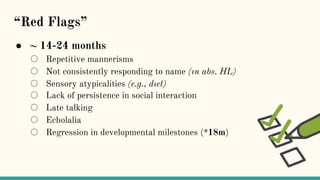 Autism Spectrum Disorder (ASD) Presentation | PDF