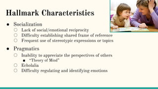 Autism Spectrum Disorder (ASD) Presentation | PDF