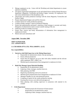 CV Schalk Stapelberg 2015 | DOC