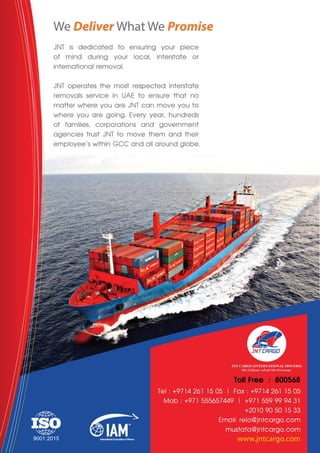 JNT Cargo Profile | PDF