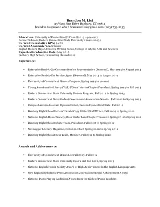 Updated Resume 2015 | DOCX