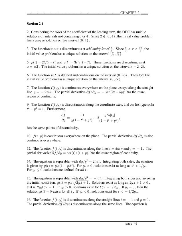 Elementary Differential Equations and Boundary Value Problems