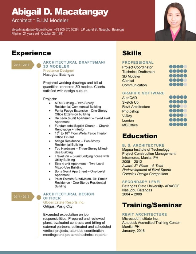 CV-MacatangayAbigailD | PDF