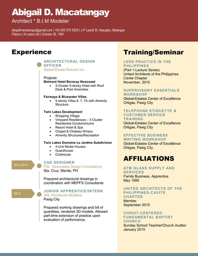 CV-MacatangayAbigailD | PDF