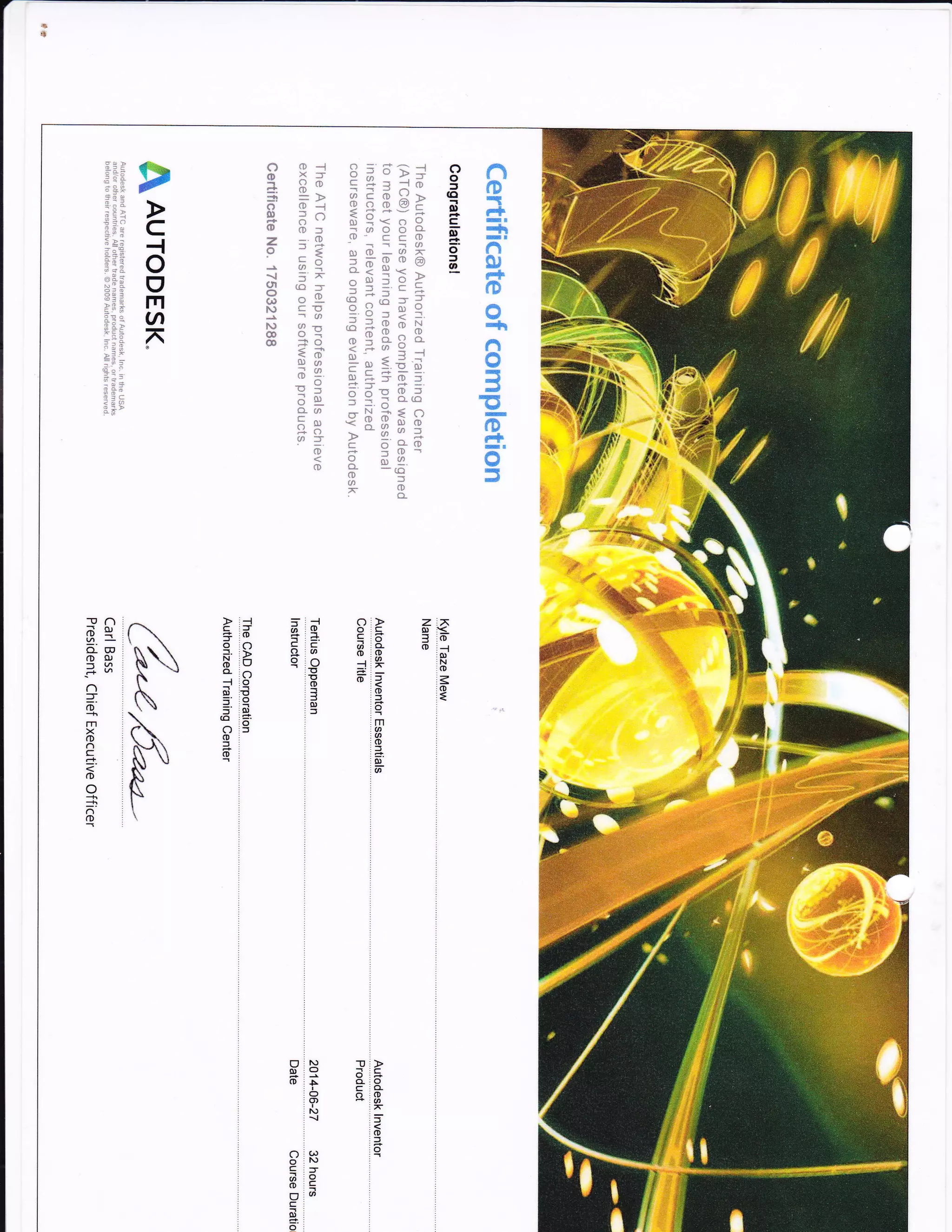 Inventor Certificate | PDF