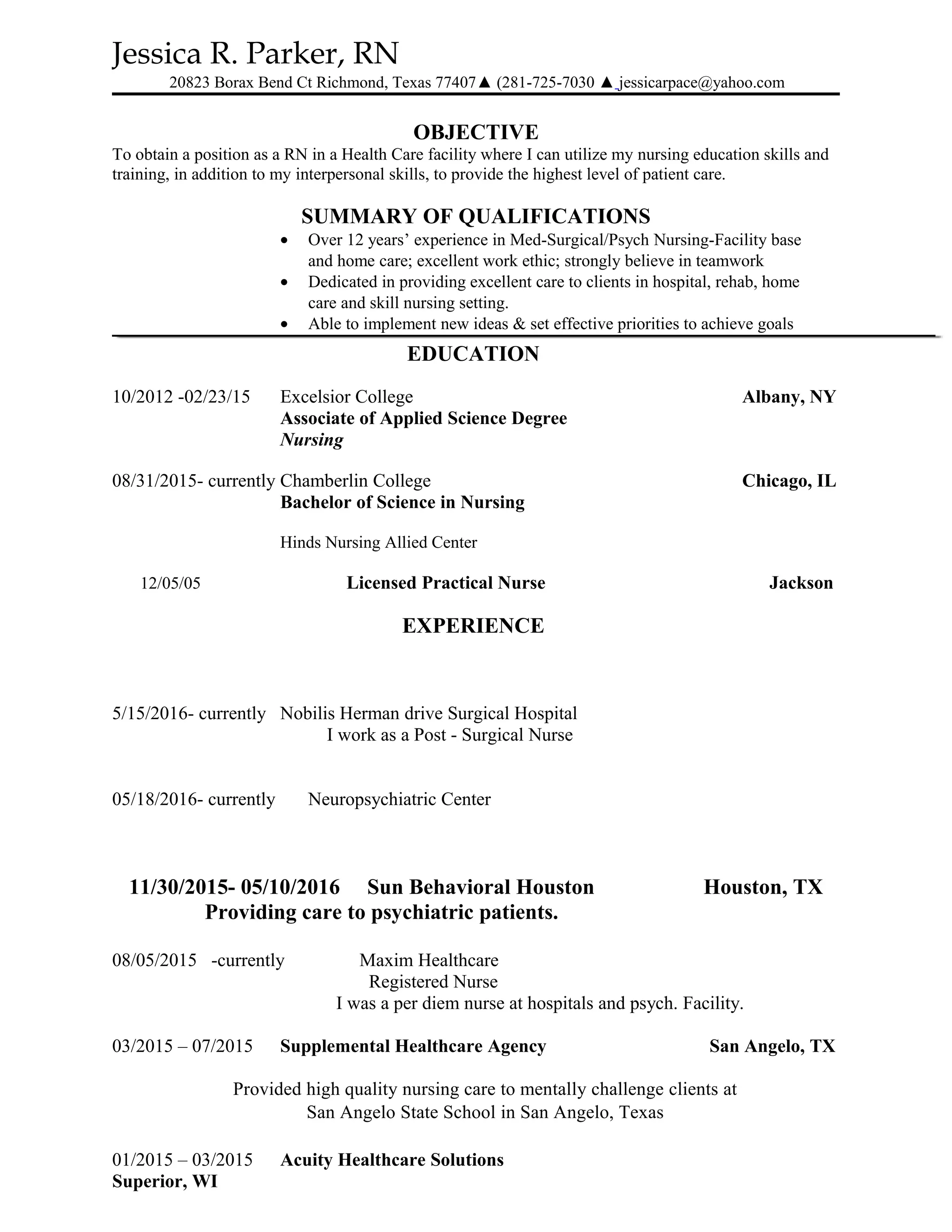 Jessica Resume reinvented | PDF