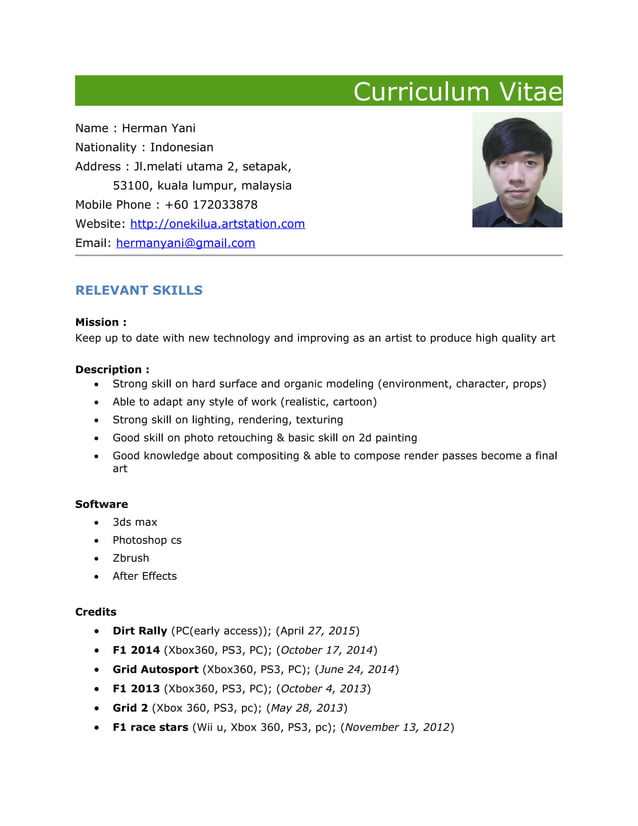 Curriculum_Vitae | PDF