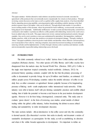 COFFEE DISSERATION FINAL DRAFT (3) | PDF