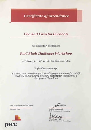 PwC Pitch Challange | PDF