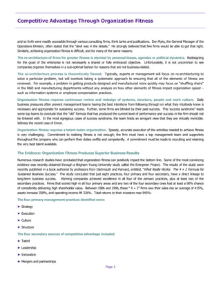 White Paper - Competitive Advantage | PDF