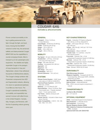 cougar6x6 | PDF
