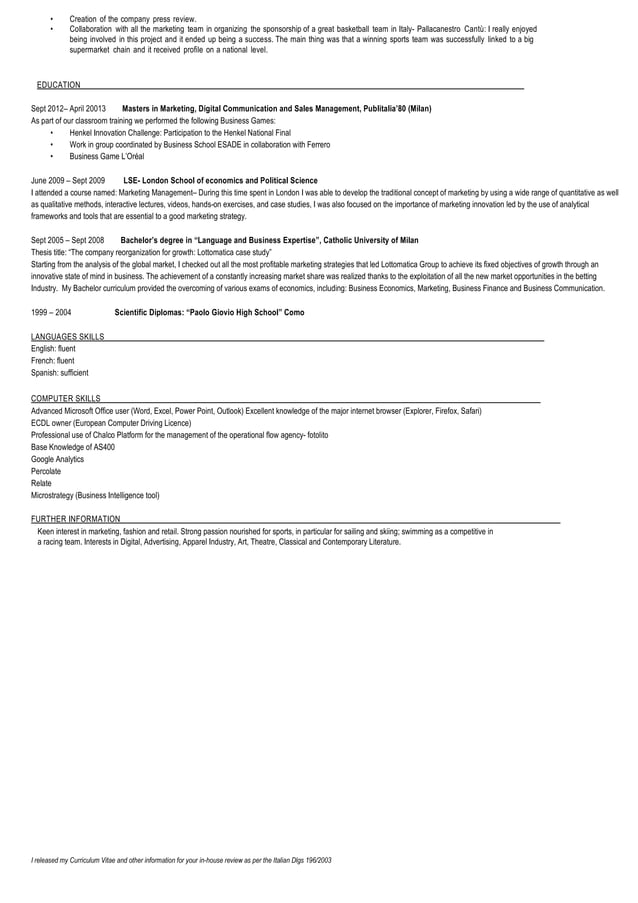 CV_ELISA SBARRA | PDF