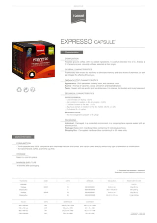 EN06 Espresso Capsule | PDF