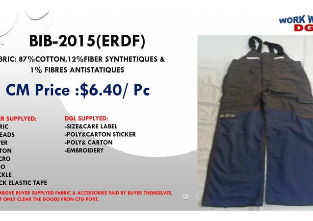 Workwear Presentation ( DGL) | PDF