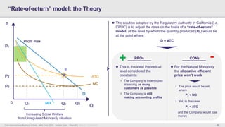 PG&E Monopoly Market Structure Study | PPTX