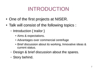 geared centrifuge | PPT