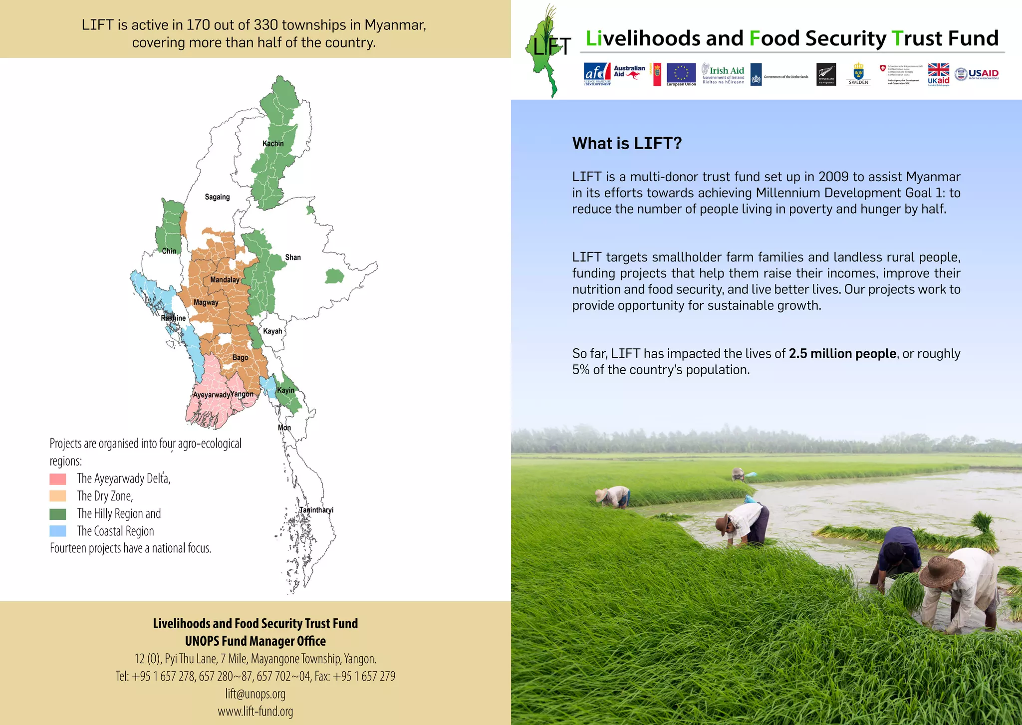 Livelihoods and Food Security Trust Fund Brochure (2014-2015) | PDF