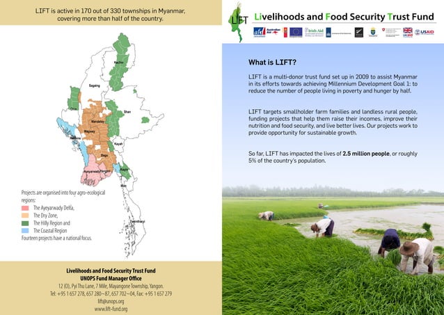 Livelihoods and Food Security Trust Fund Brochure (2014-2015) | PDF