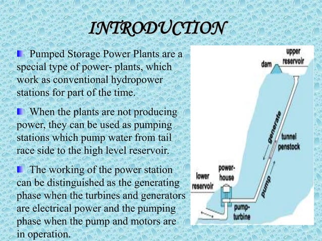 PUMPED STORAGE PLANT | PPT