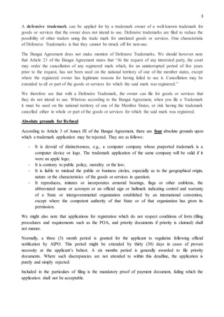 Trademark Law in the African Intellectual Property Organization zone | DOCX