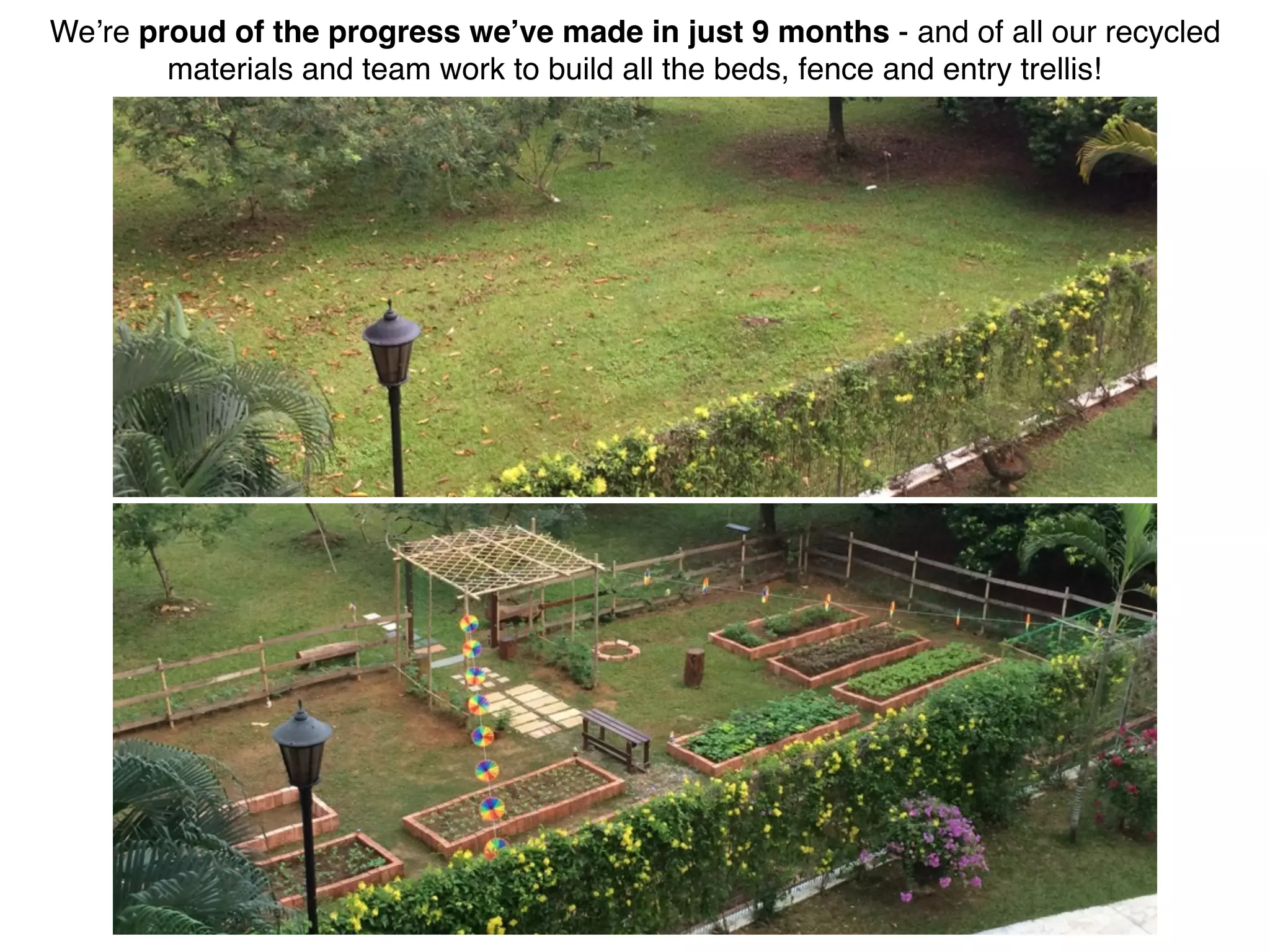 NParks - Sunrise Community Garden Visual Summary & Judging Inputs | PPT