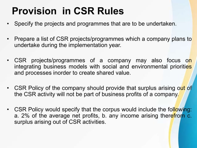 Introduction CSR | PPT