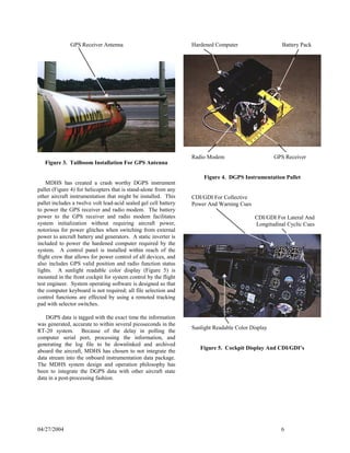 Developmental Test & Evaluation of Helicopters Using a Precision ...