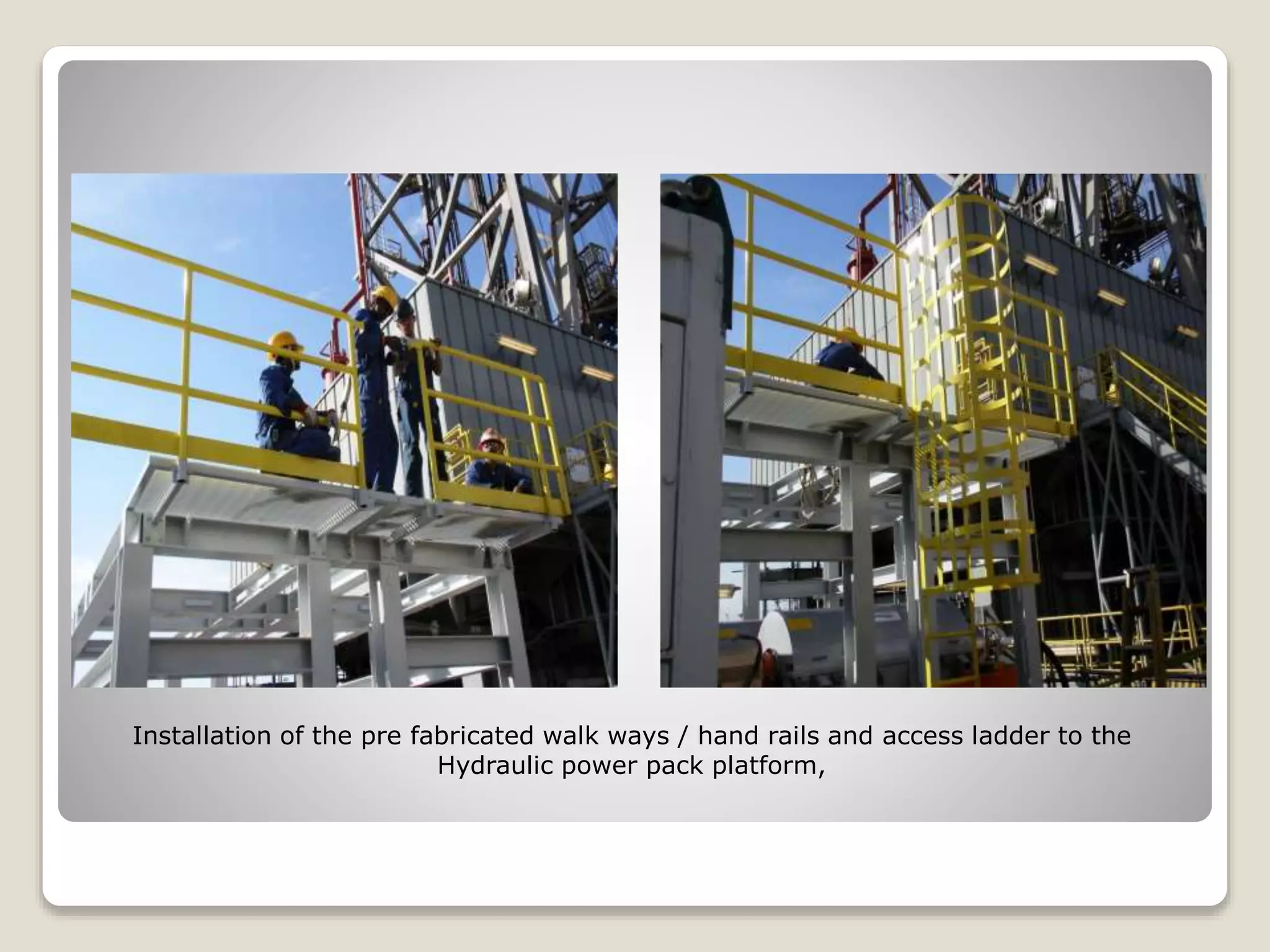 Big Bowl centrifuge install Ensco 107 | PPSX