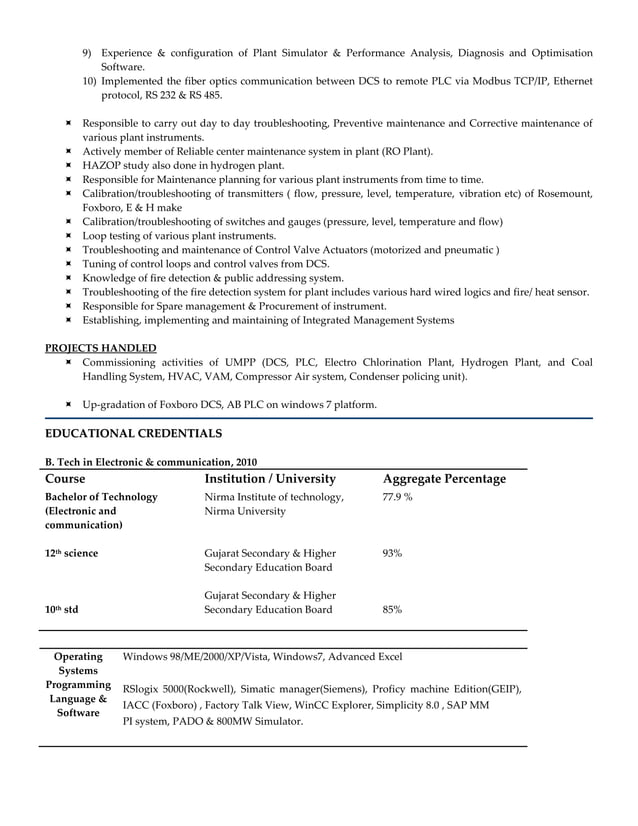 Control & Instrumentation Engineer_2 | PDF